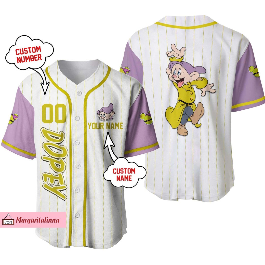 Dopey Dwarfs Jersey Disney Dopey Jersey Shirt Disney Dopey - Etsy