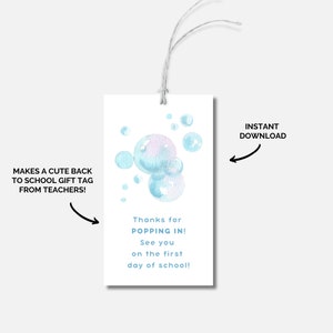 Beginning of the Year Gift | Back to School Night | Meet the Teacher ...