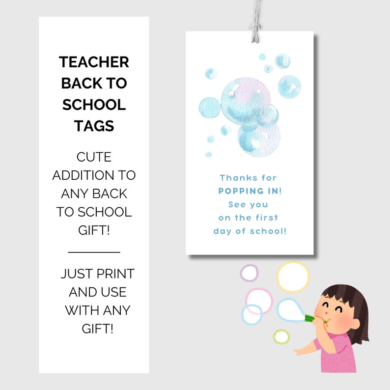 Beginning of the Year Gift | Back to School Night | Meet the Teacher ...