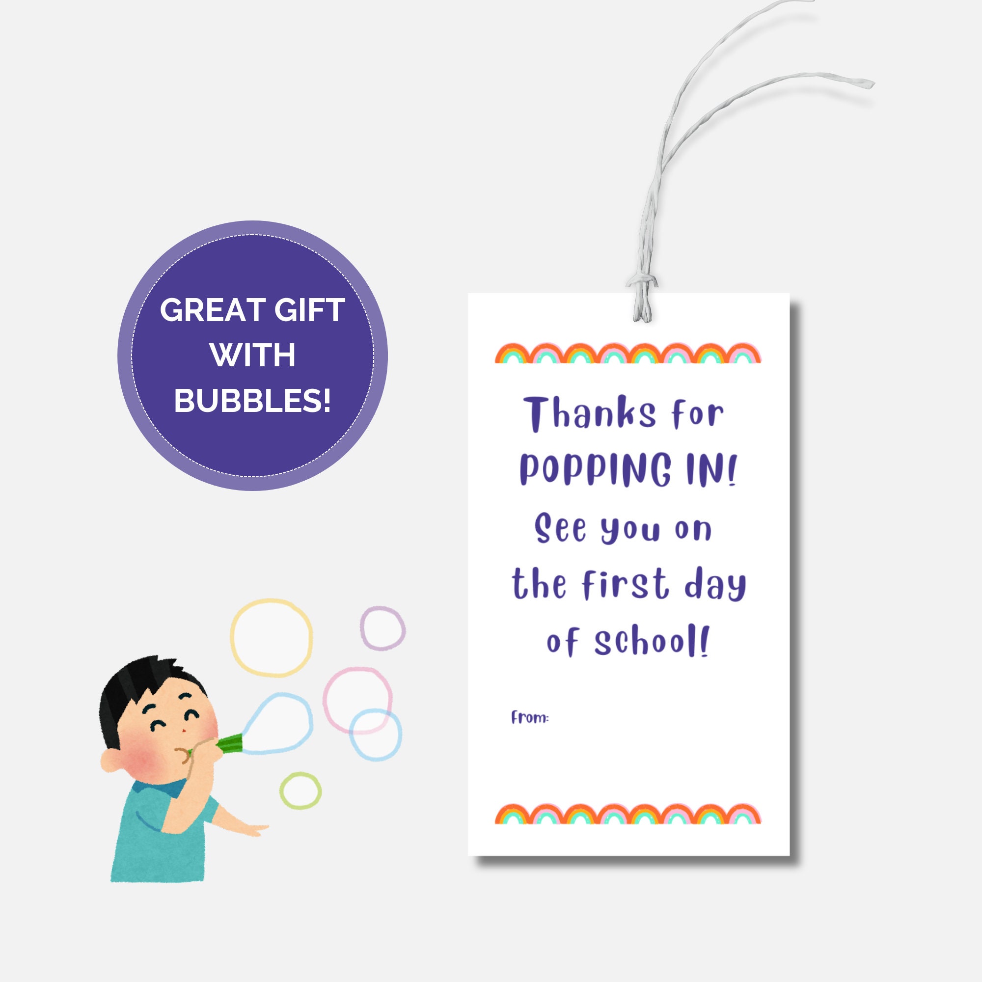 Beginning of the Year Gift Back to School Night Meet the Teacher Gift ...