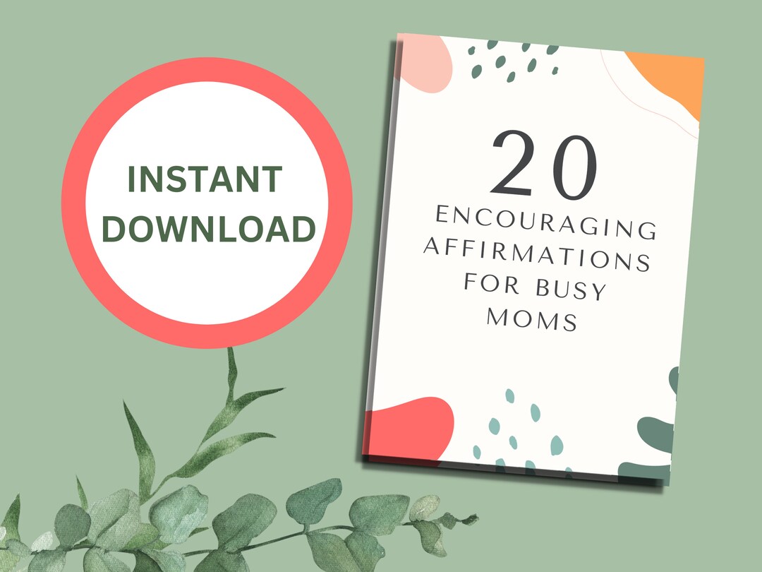 Affirmation Cards Bundle, Printable Affirmation Deck, Self-care ...