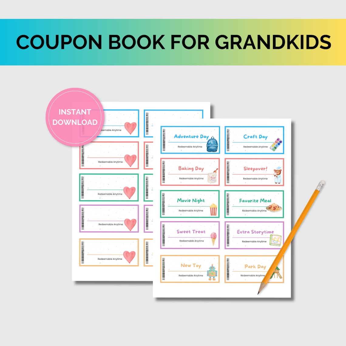 Grandparent's Day Gift, Grandparents Day Ideas, Grandparents Printable ...