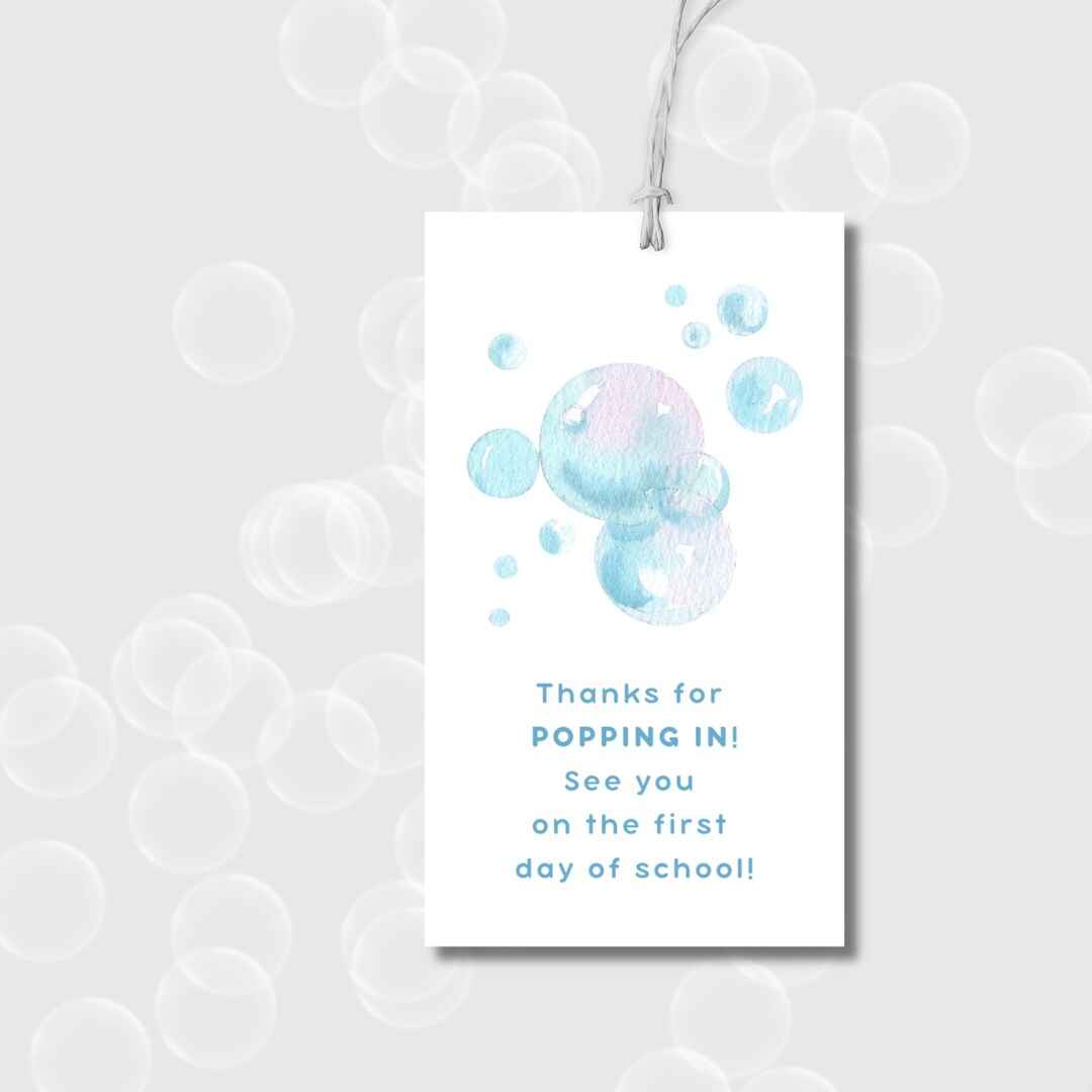 Beginning of the Year Gift | Back to School Night | Meet the Teacher ...