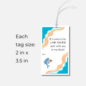Beginning of the Year Gift | Teacher Gift Tag | Back to School | School ...