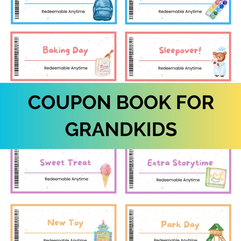 Printables for Kids | Instant Download | Kids Reward Coupon | Gift for ...