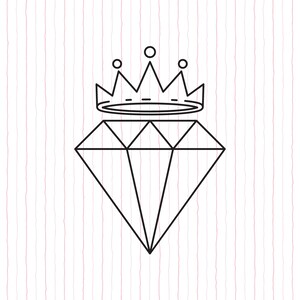Diamond Cut Files: Gemstone Clipart Vector (digital Download) - Etsy