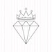 Diamond Cut Files: Gemstone Clipart Vector (digital Download) - Etsy