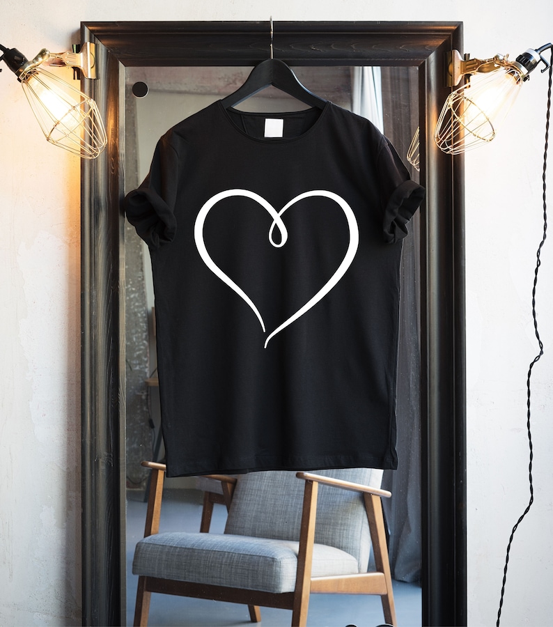 Open Heart Svg Png Dxf Jpg Eps Clip Art Cut Files for Cricut Silhoutte ...