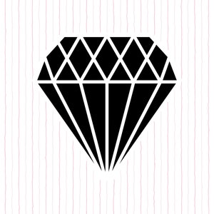 Diamond Cut Files: Gemstone Clipart Vector (digital Download) - Etsy