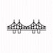 Bridge SVG Dxf Bundle Digital Download, Bridge Png, Wooden Bridges ...