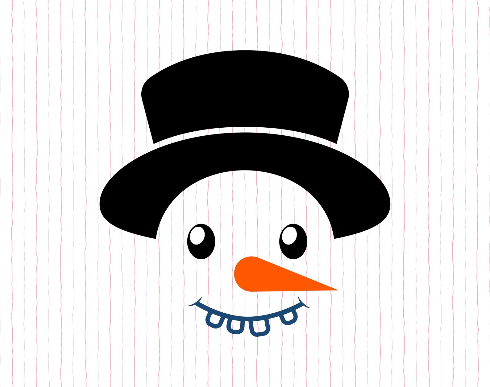 Snowman Faces 30 SVG Snowman SVG Snowman Clipart Christmas - Etsy