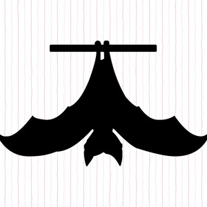 Halloween BAT 64 Svg Digital Download Bat Vector, Spooky, Horror, Png ...