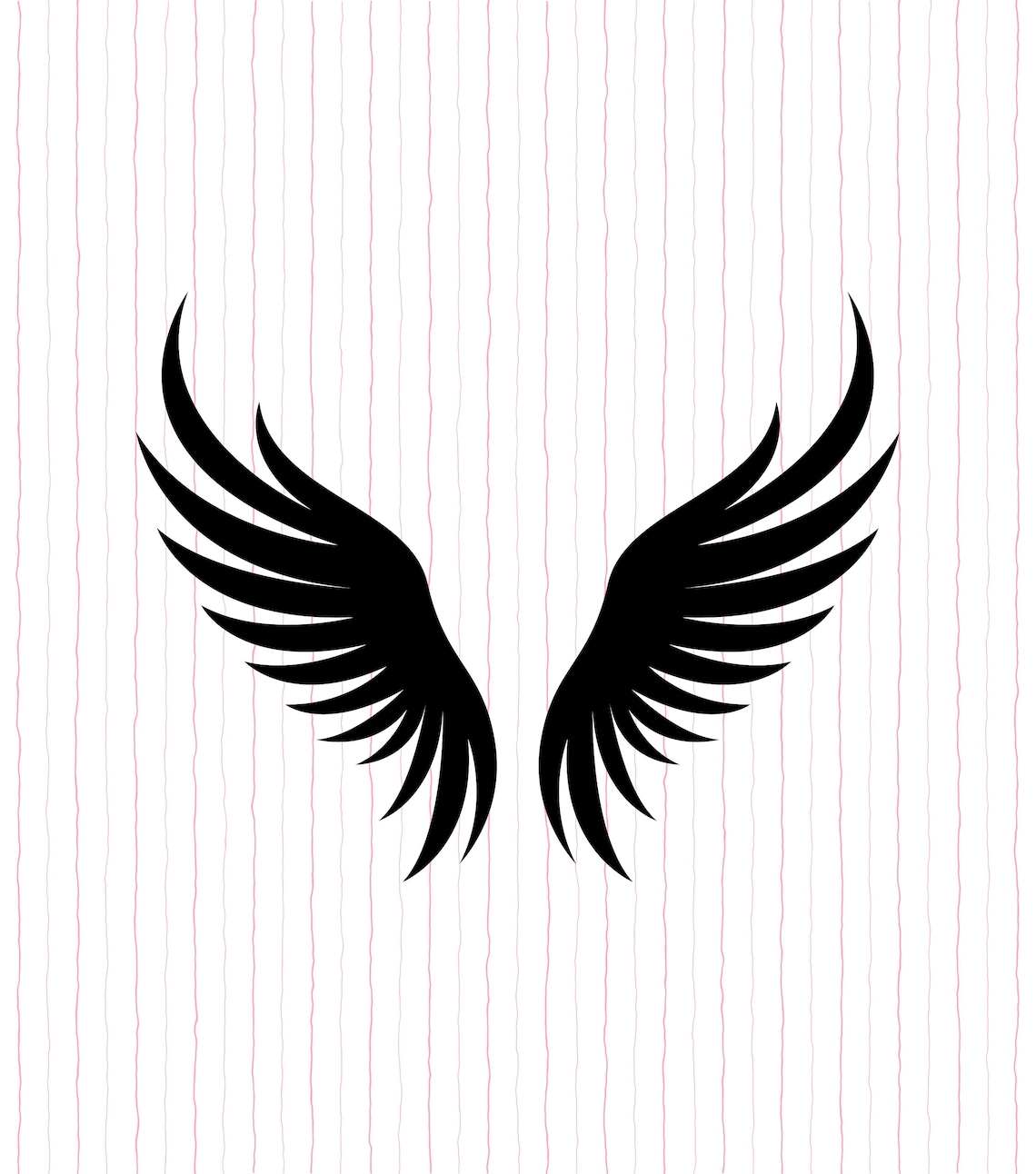 Angel Wings Svg, Dxf, Eps, Jpg, Png Instant Download, Angel Vector for ...