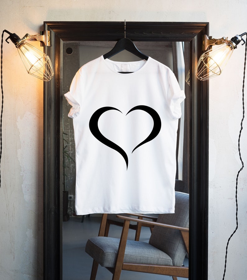 Open Heart Svg Png Dxf Jpg Eps Clip Art Cut Files for Cricut Silhoutte ...