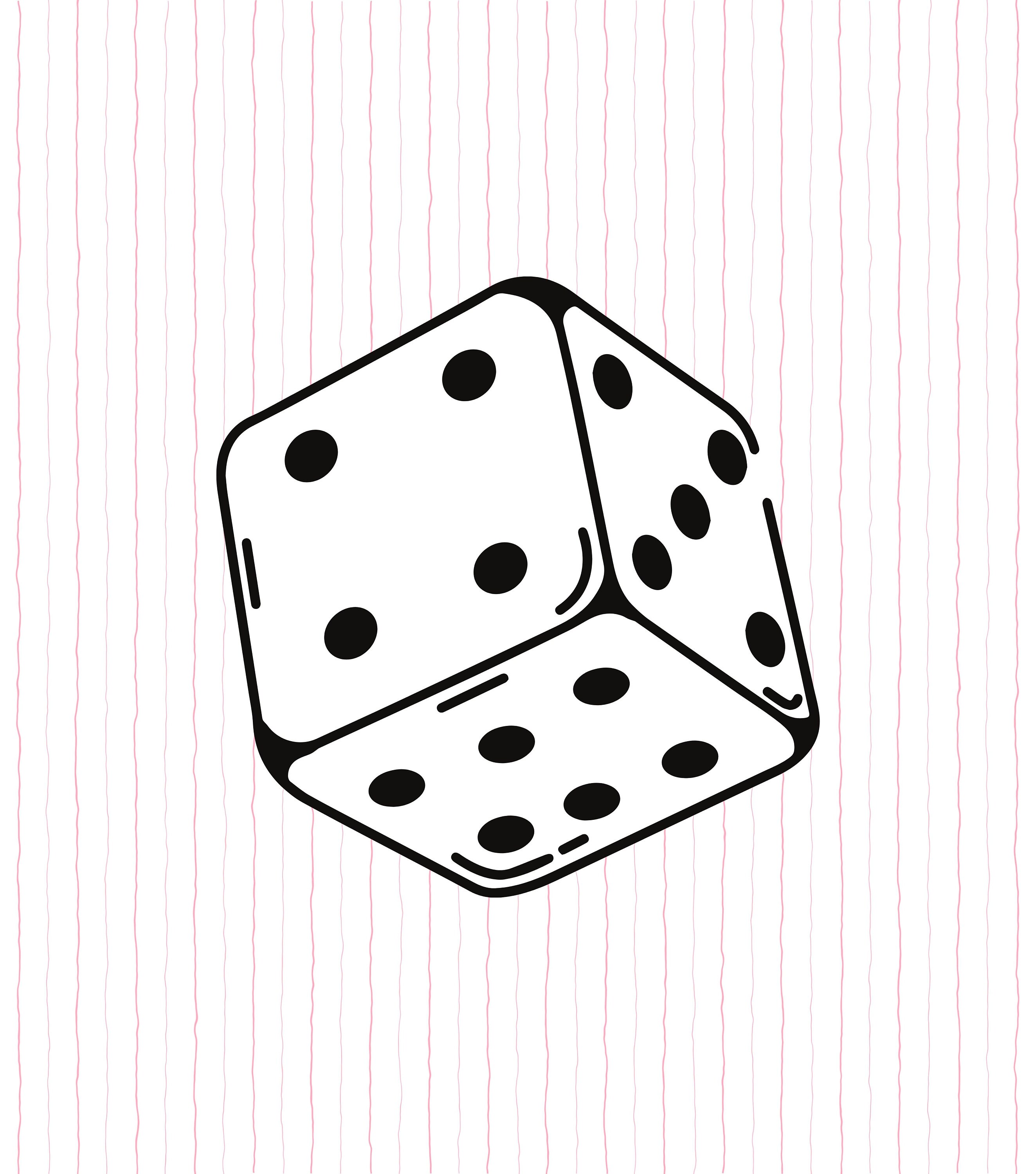 Dice Vector Clip Art Svg Png Eps Png Dxf Digital Download, Cutfile ...