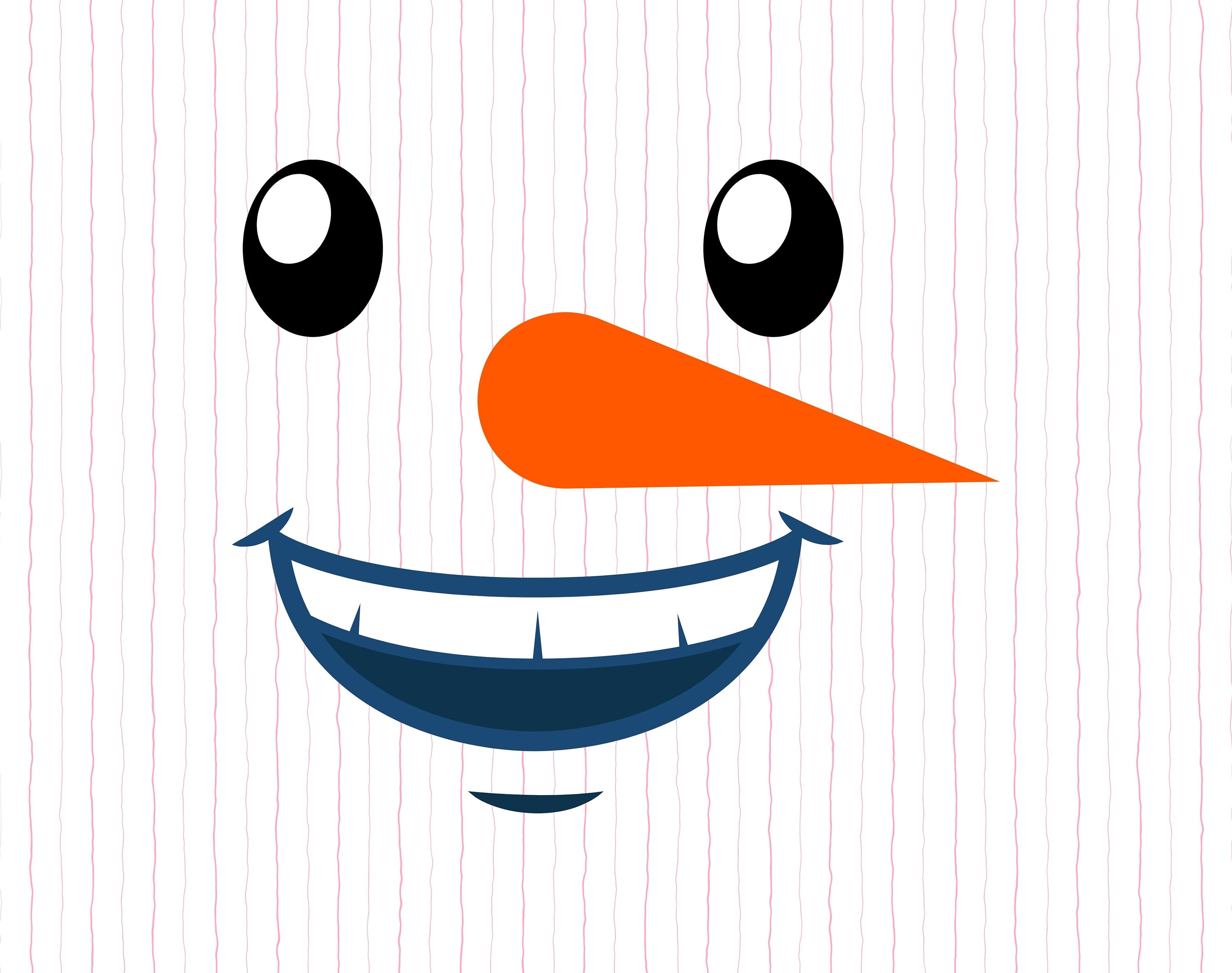 Snowman Faces 30 SVG Snowman SVG Snowman Clipart Christmas - Etsy