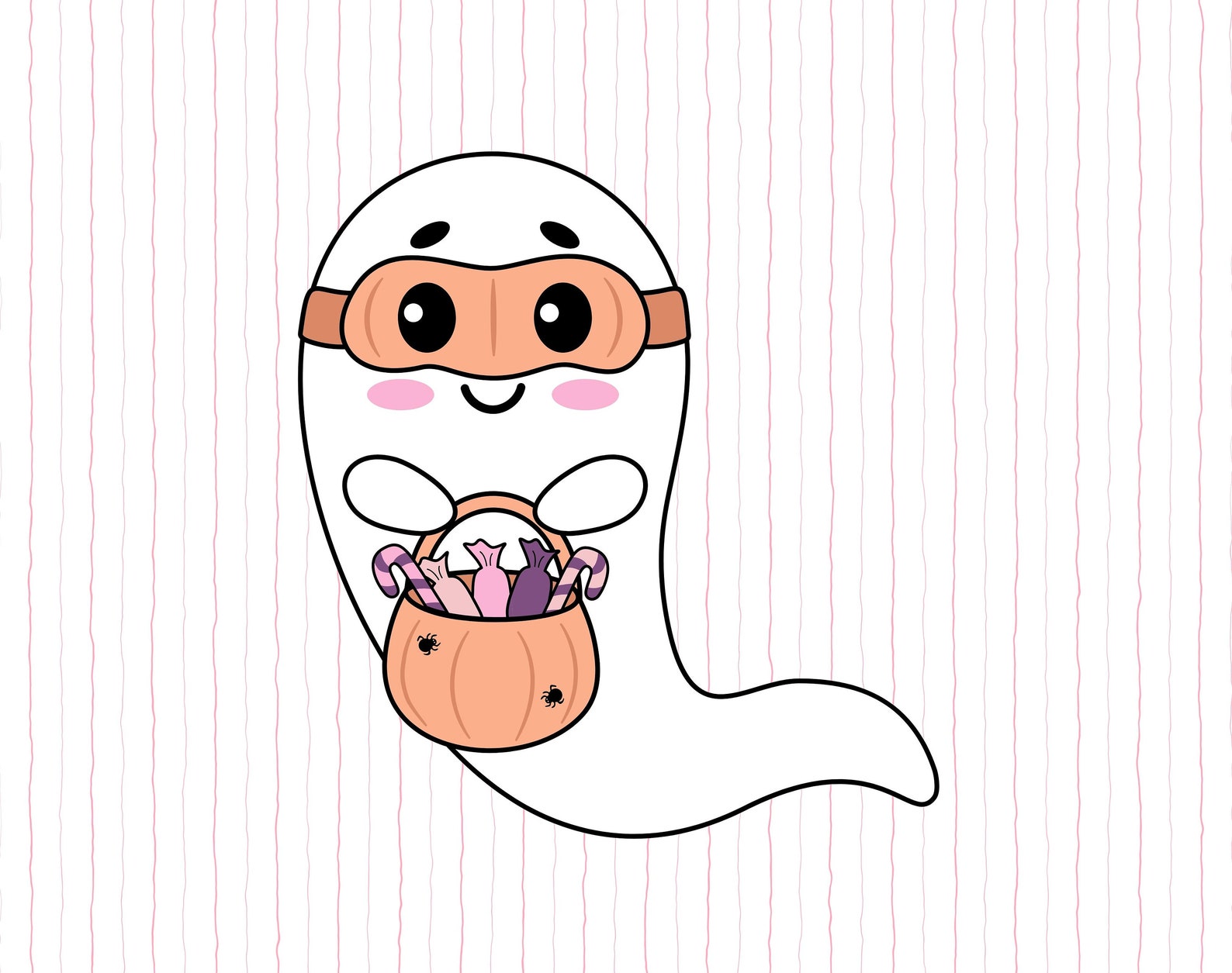 Cute GHOST 30 SVG Halloween Svg Boo Svg Trick or Treat SVG - Etsy