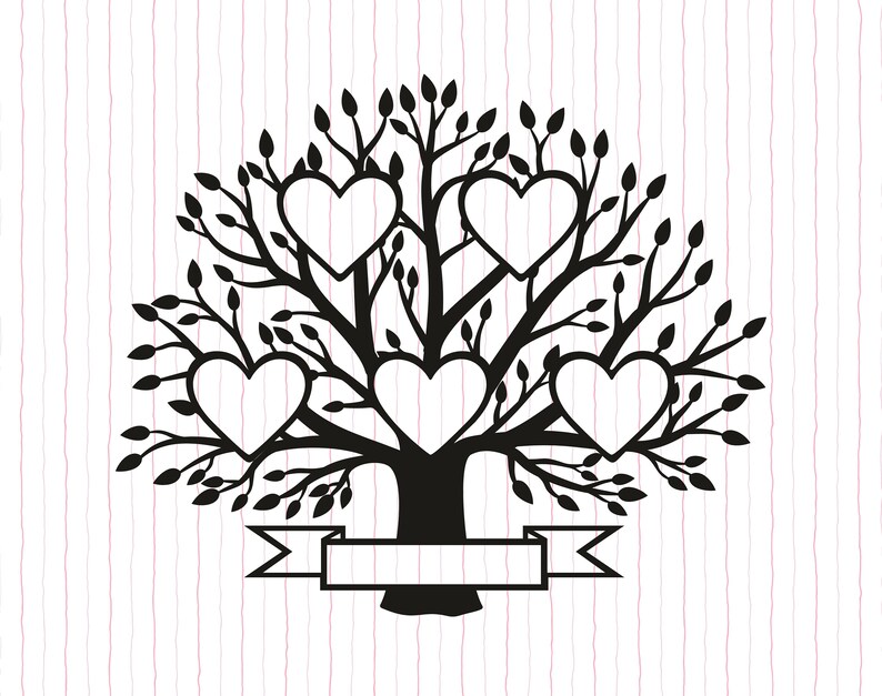 Family Tree Svg 1-30 Members Family Branch Svg Tree of Life - Etsy