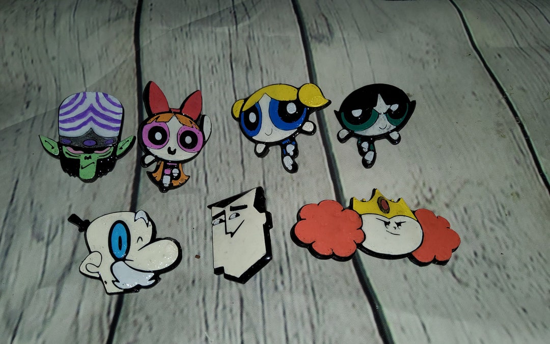 Powerpuff Girls Pin Set - Etsy