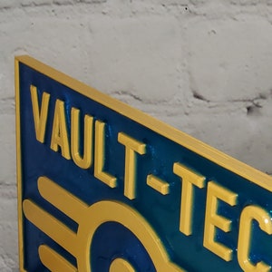 Fallout Vault-tec Sign - Etsy