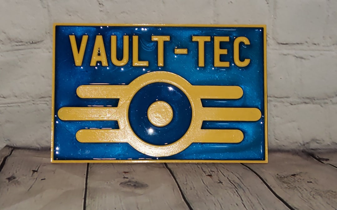 Fallout Vault-tec Sign - Etsy