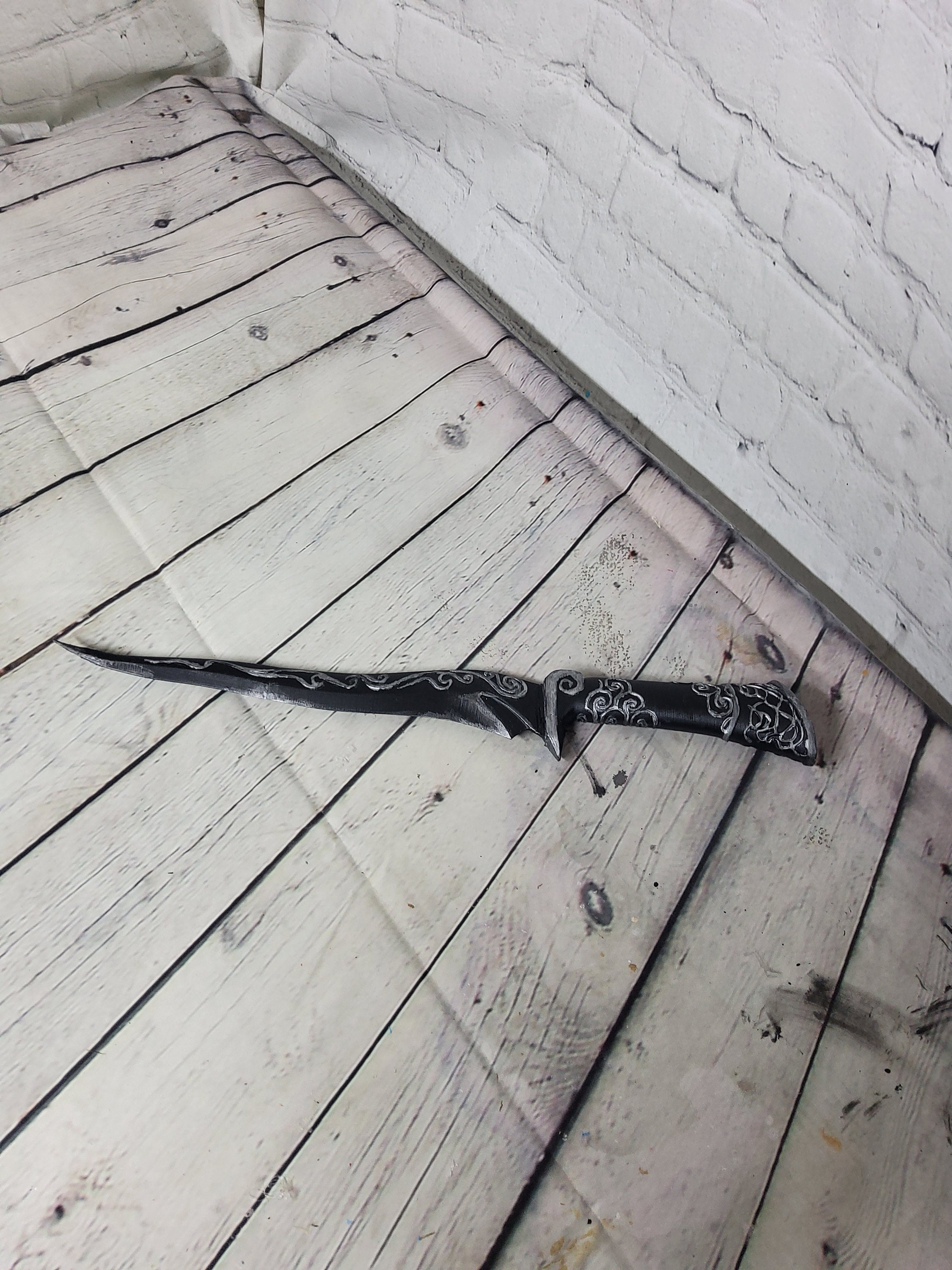 Ebony Dagger From Skyrim - Etsy