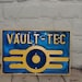 Fallout Vault-tec Sign - Etsy