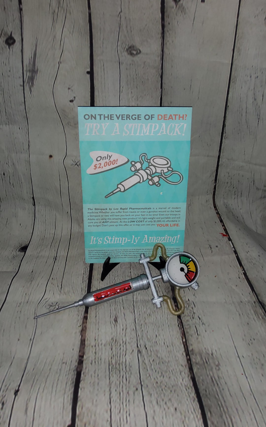 Stimpack- Life Size Cosplay Replica - Etsy