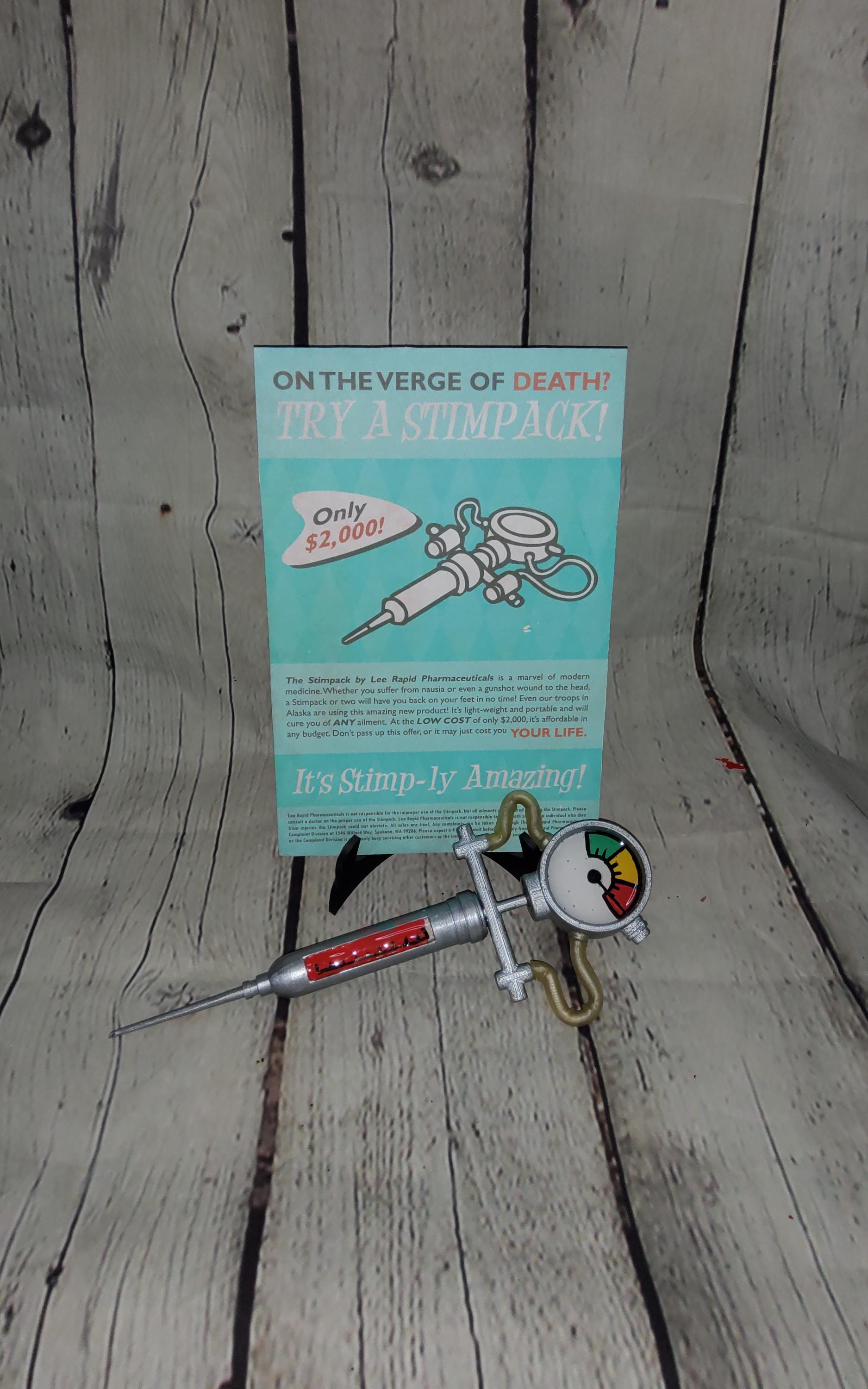 Stimpack- Life Size Cosplay Replica - Etsy