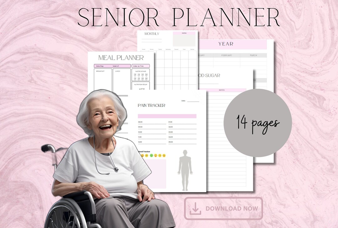 Senior Planner , Dementia , Alzheimer , Printable ,senior Care ...