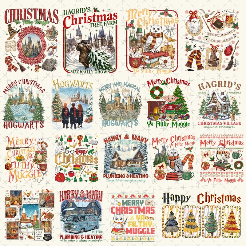 Cute Christmas House Png - Etsy