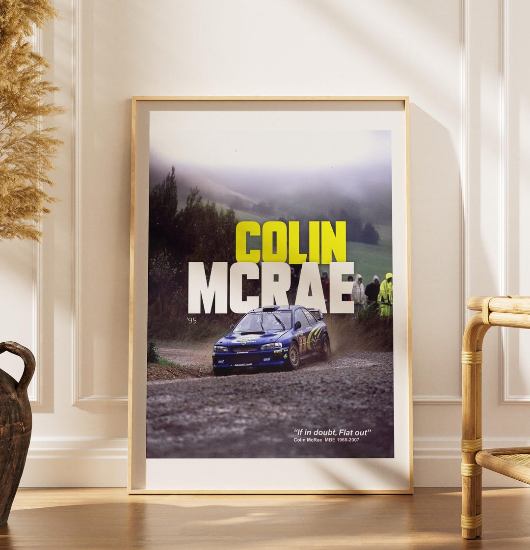 Rally Legend Motorsport Poster | 1990s Rally Car Wall Art | Printable ...