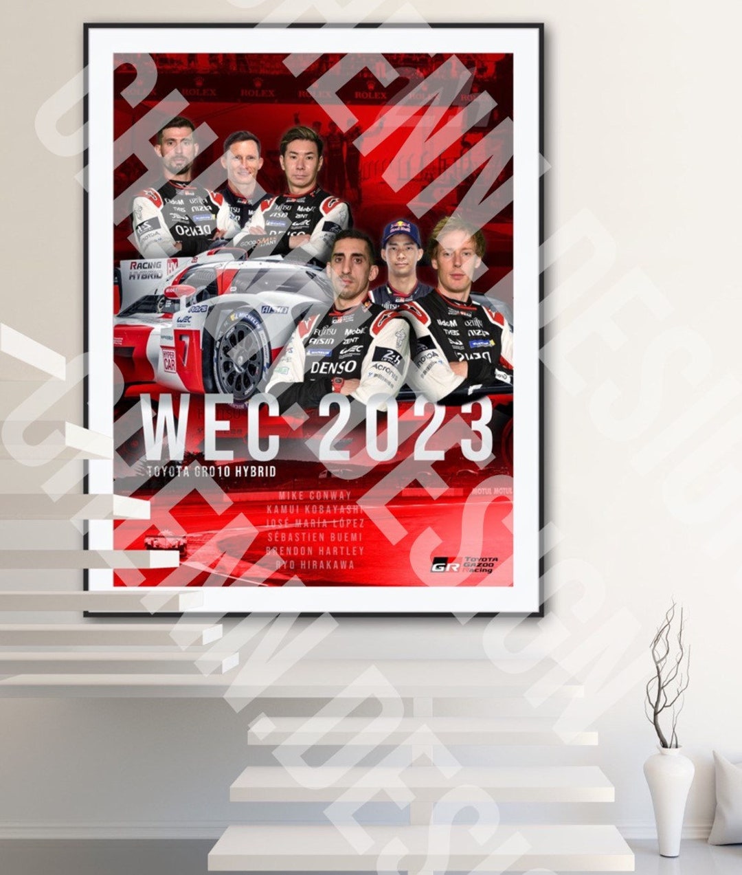 Toyota WEC Poster 2023 - Etsy