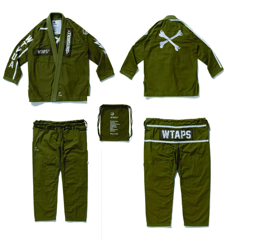 Best Selling Shoyoroll Olive Green WTAPS Batch 113 Uniform BJJ Gi Jiu ...