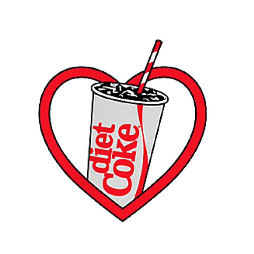 Diet Coke Heart Png, Diet Coke Lover Png, Soda Lover Valentine Png ...