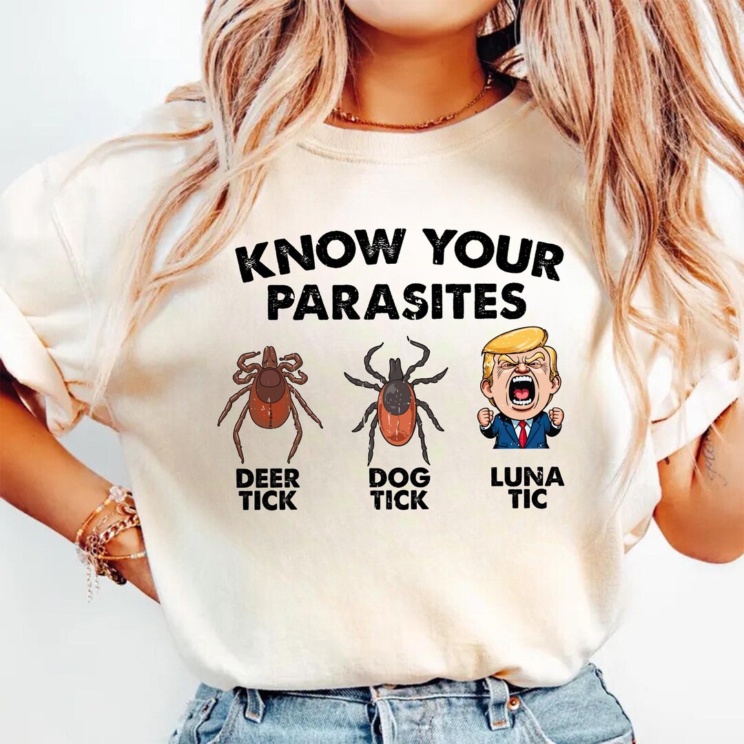 Know Your Parasites Shirt, Anti Trump Tee, Funny Anti Trump Shirt ...