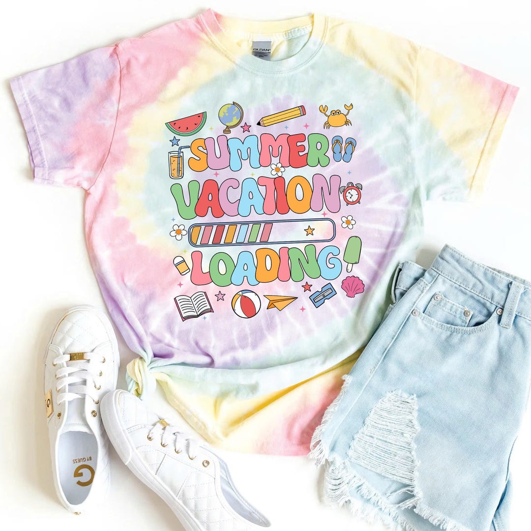 Summer Vacay Loading Shirts,summer Vacation Shirt, Principal Tee ...