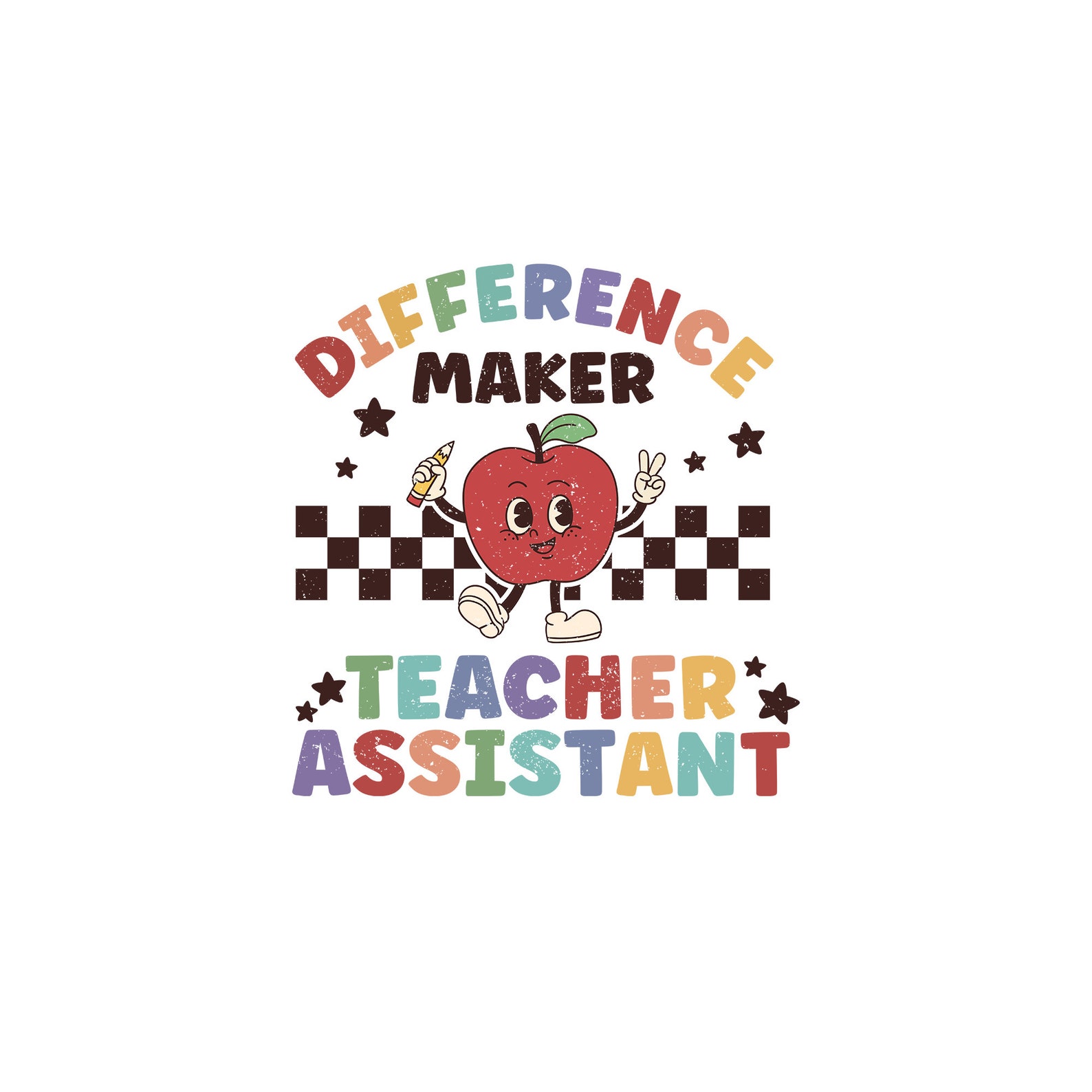Difference Maker Teacher Assistant Png Teacher Assistant Png - Etsy