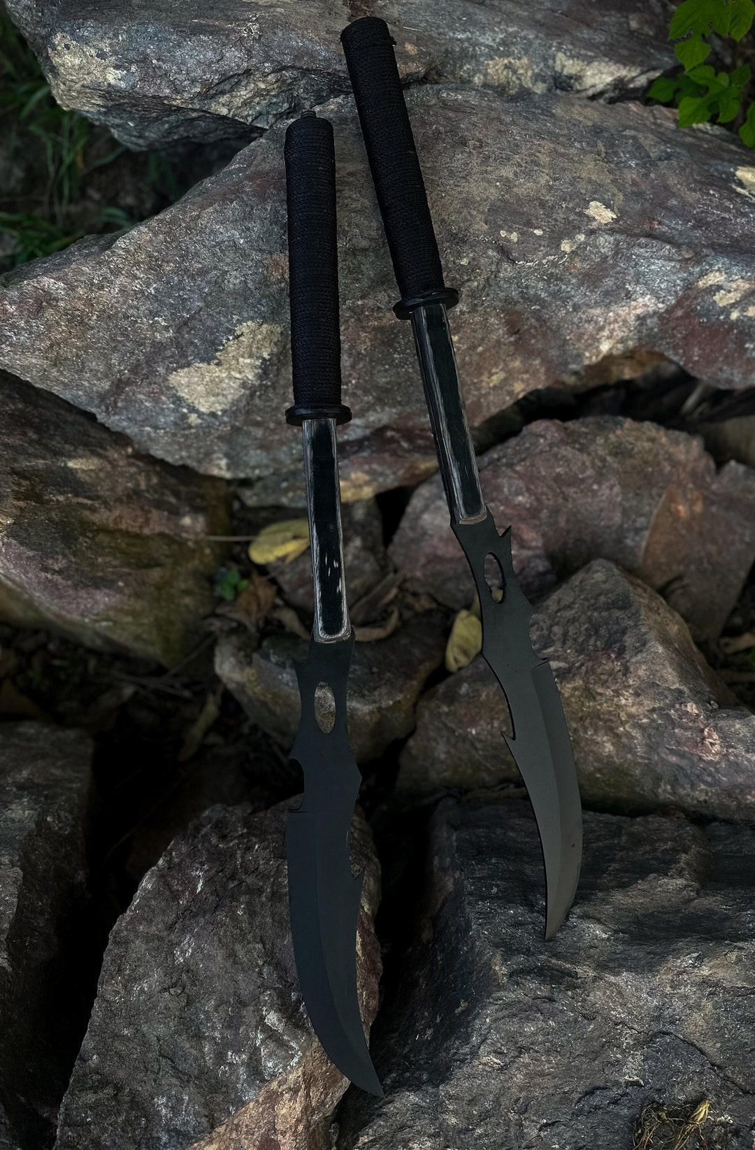 Dual Fantasy Naginata Double Sided Sword Collectors Item Cosplay Gift ...