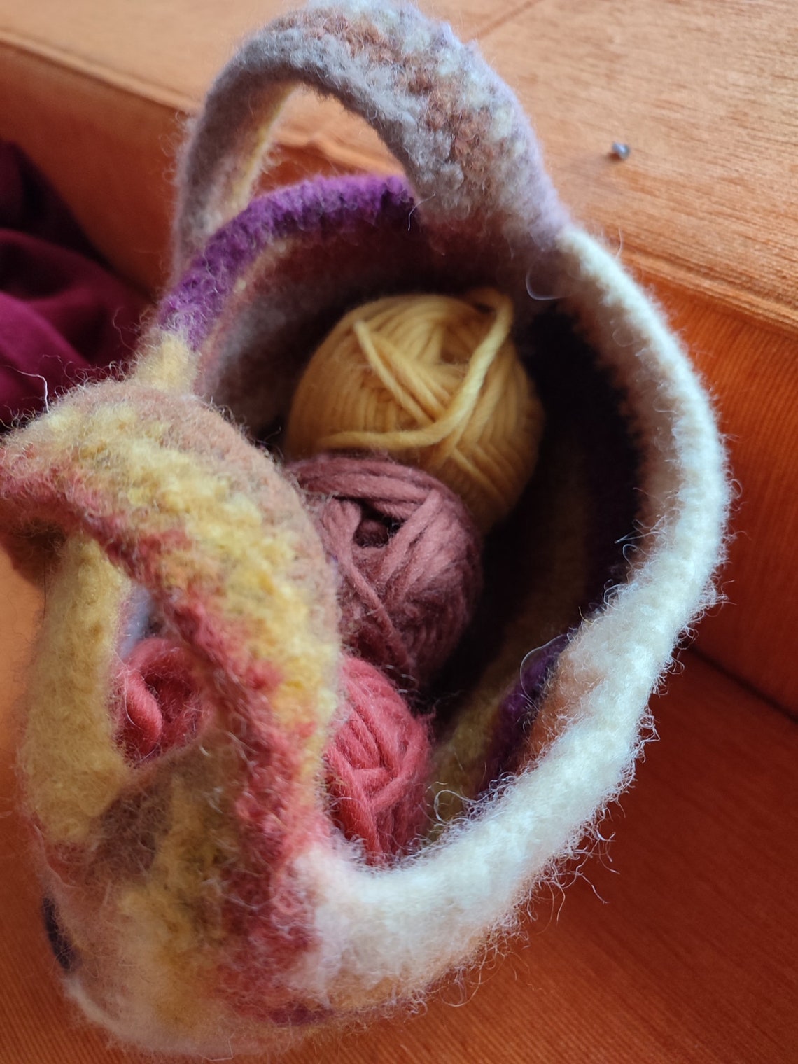 Felted Wool Purse Crochet Pattern - Etsy