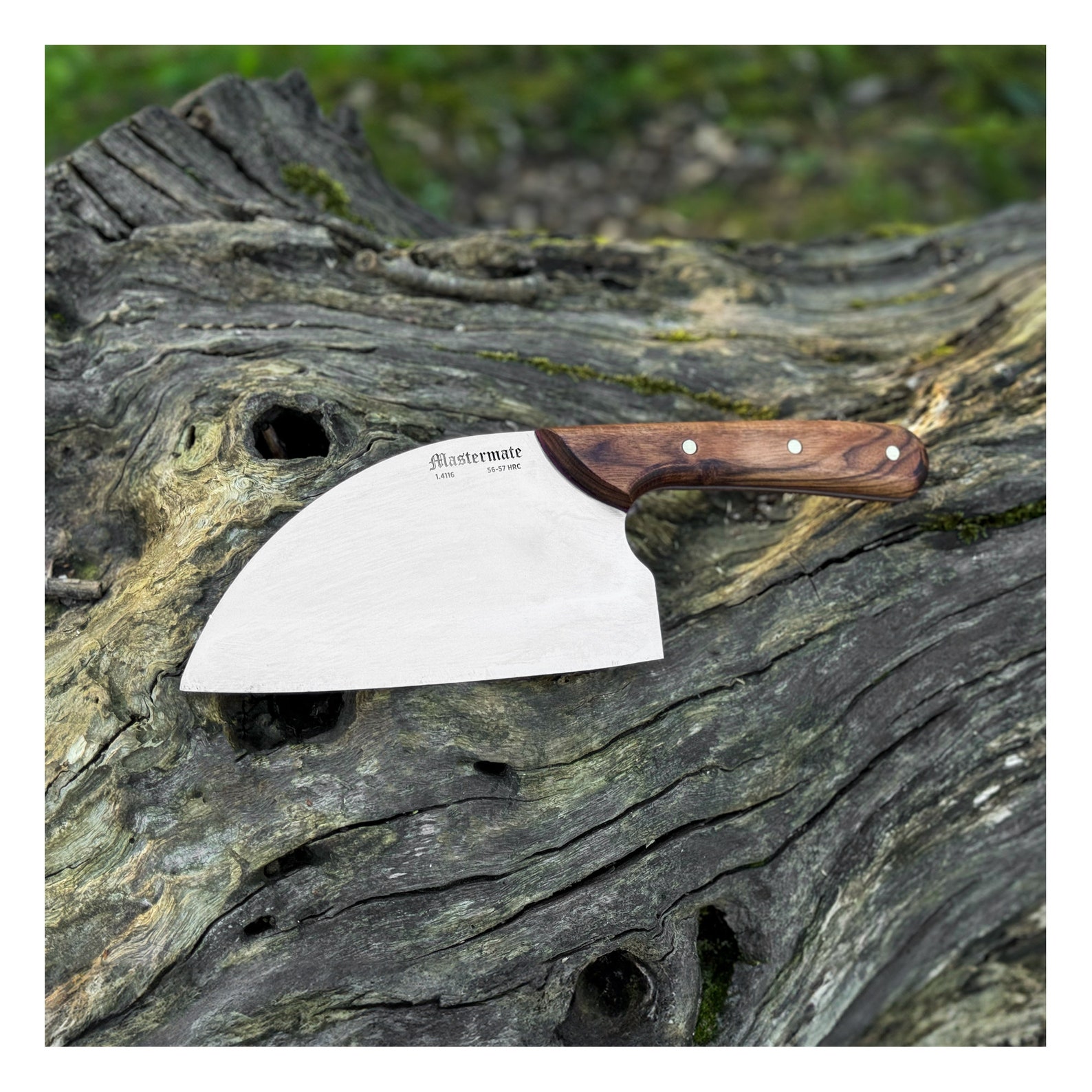 Handmade Serbian Cleaver Knife Personalization Knife With Leather ...