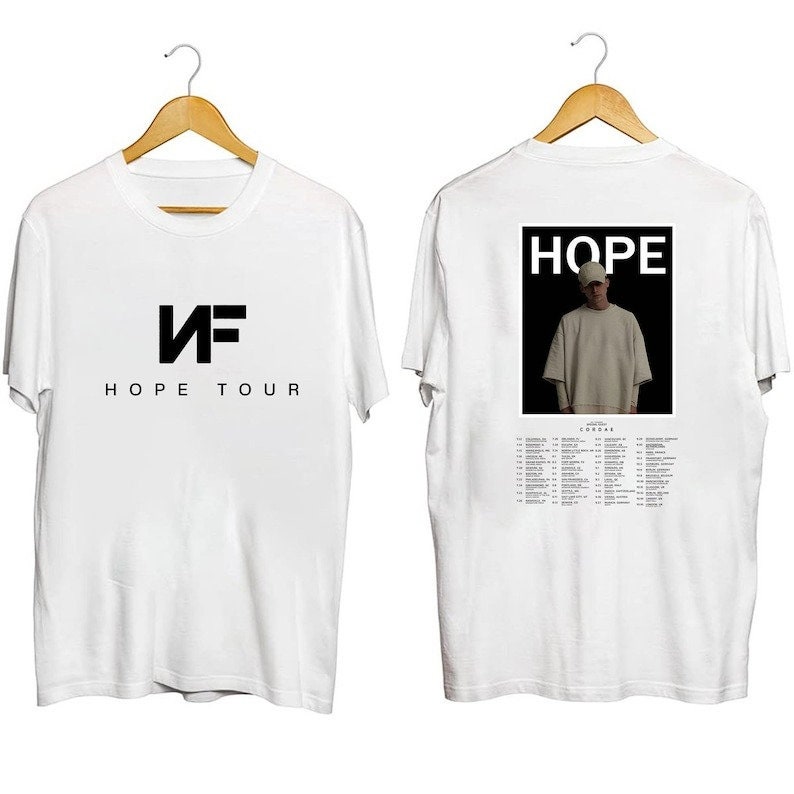 NF Hope Tour 2023 Shirt, Rapper NF Fan Shirt, NF 2023 Concert Shirt ...