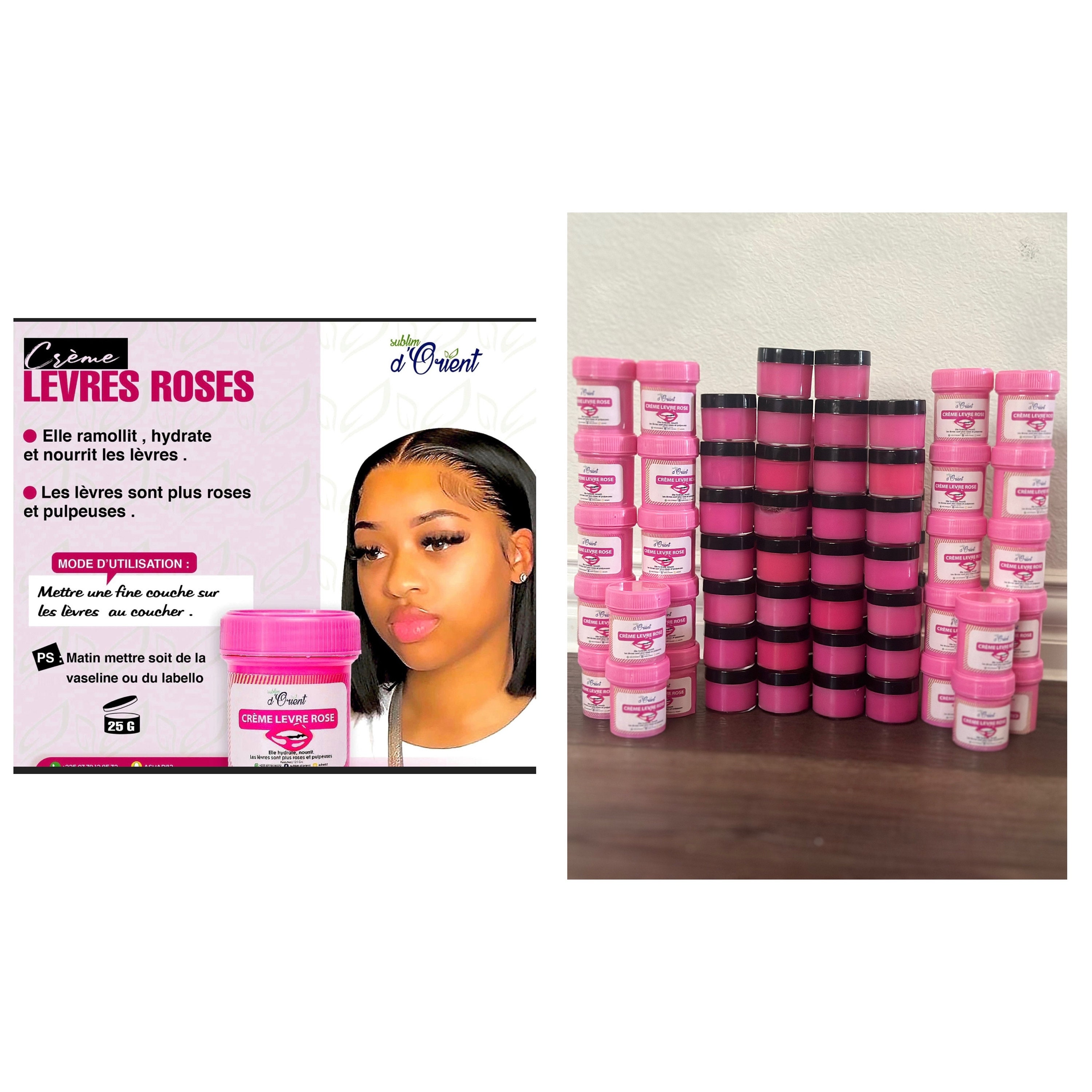 Lip Cream Lip Brightening Cream Smokers Lip Cream Pink Lips - Etsy