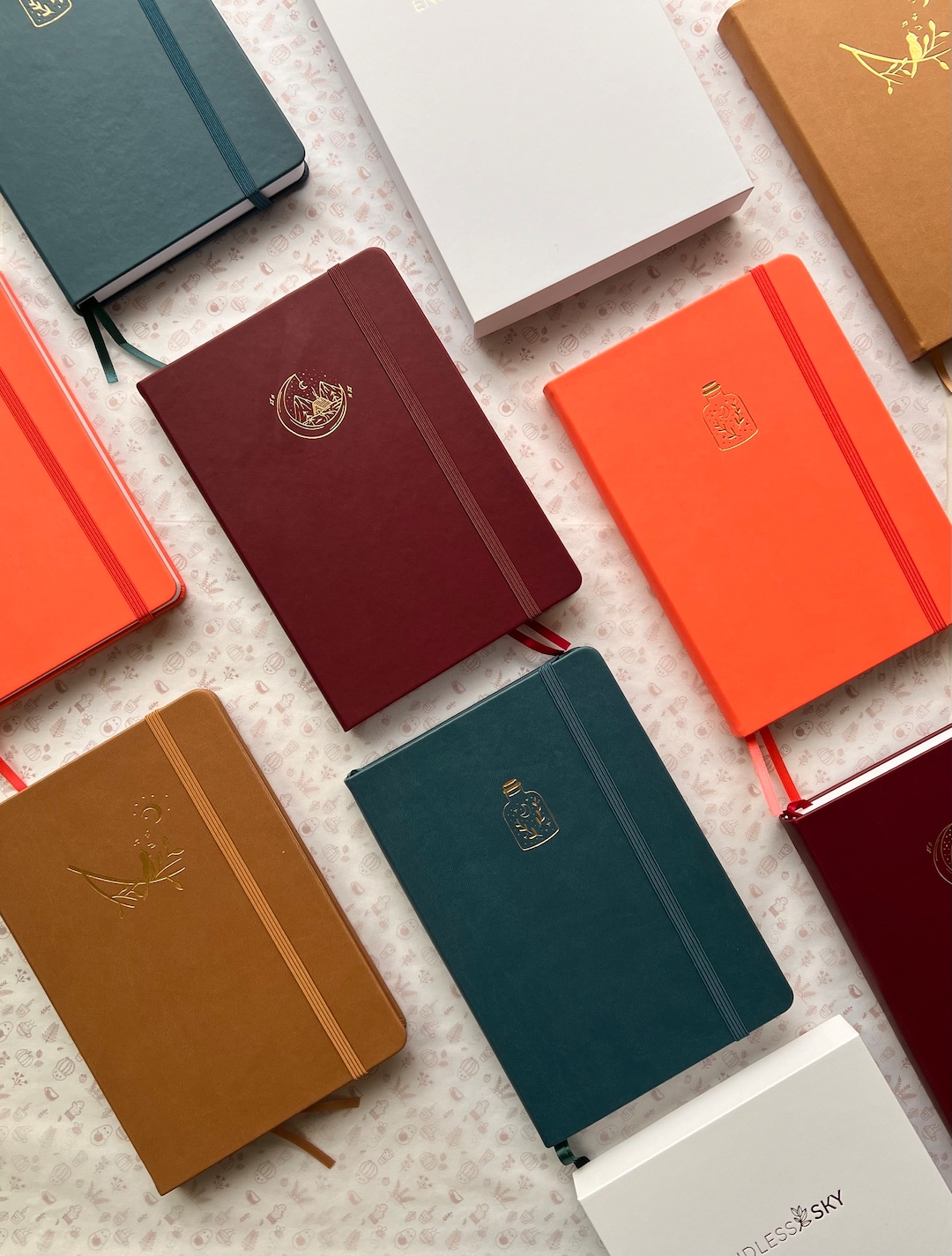 Endless Sky Notebooks A5 Dot Grid Notebook for Bullet Journaling 160gsm ...