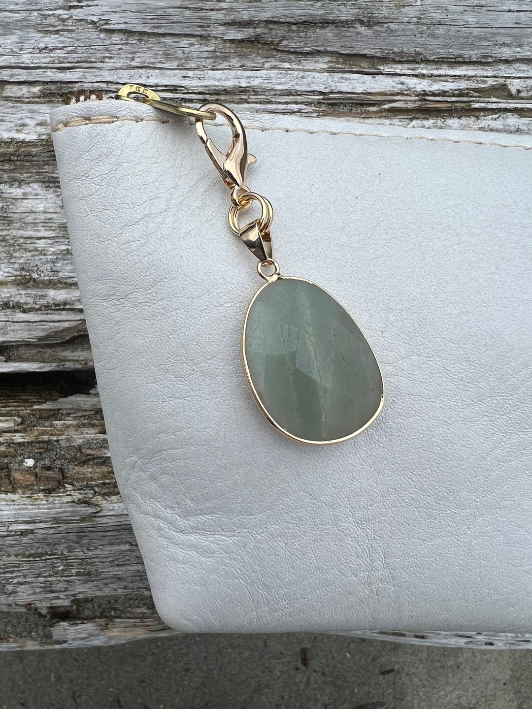 Natural Stone Zipper Pull - Etsy