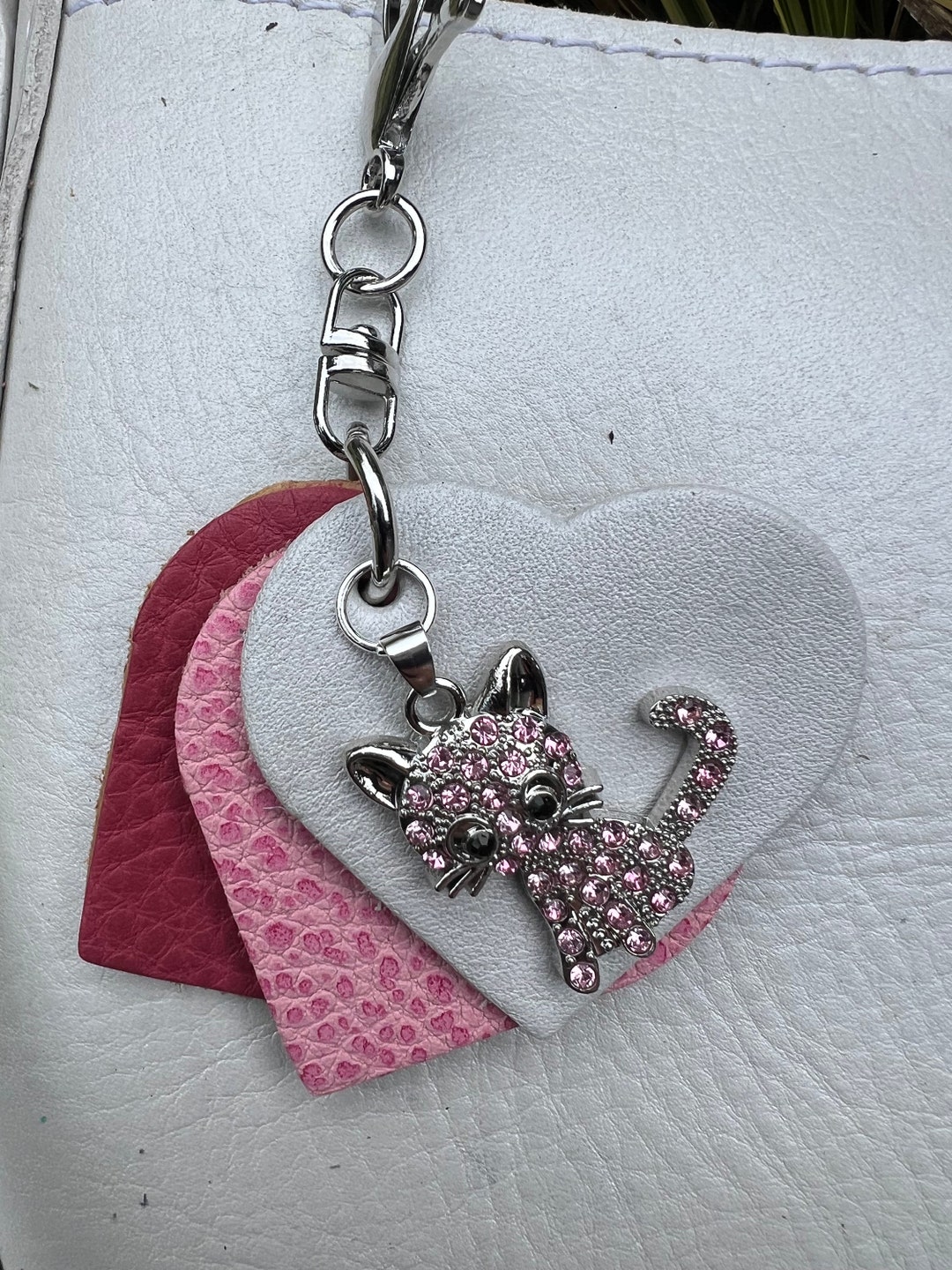 Leather Heart Bag Art - Etsy
