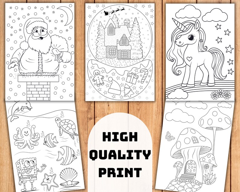 Printable Coloring Pages for Kids , Coloring Book , Custom Coloring ...