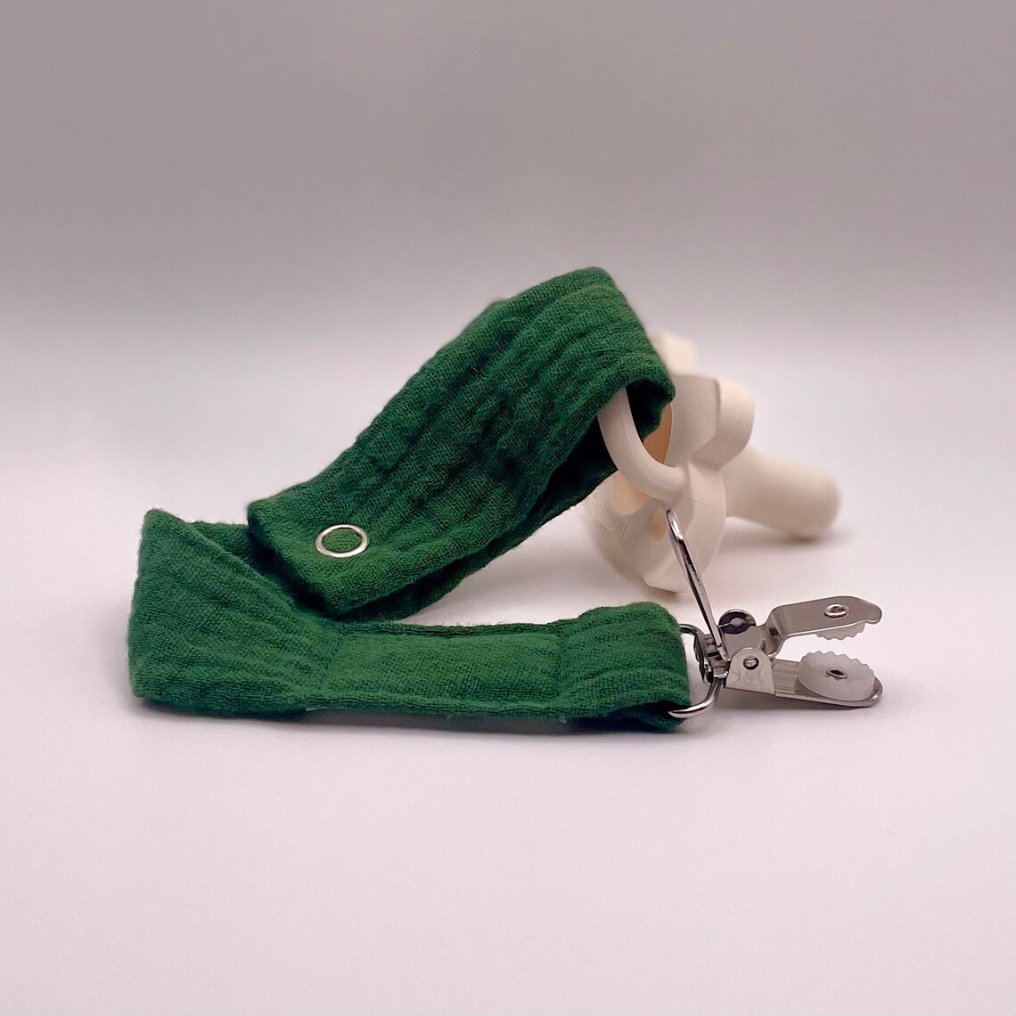 Set of 3 Pacifier Clips, Strong Chic Pacifier Strap, Binky Clip, Paci ...