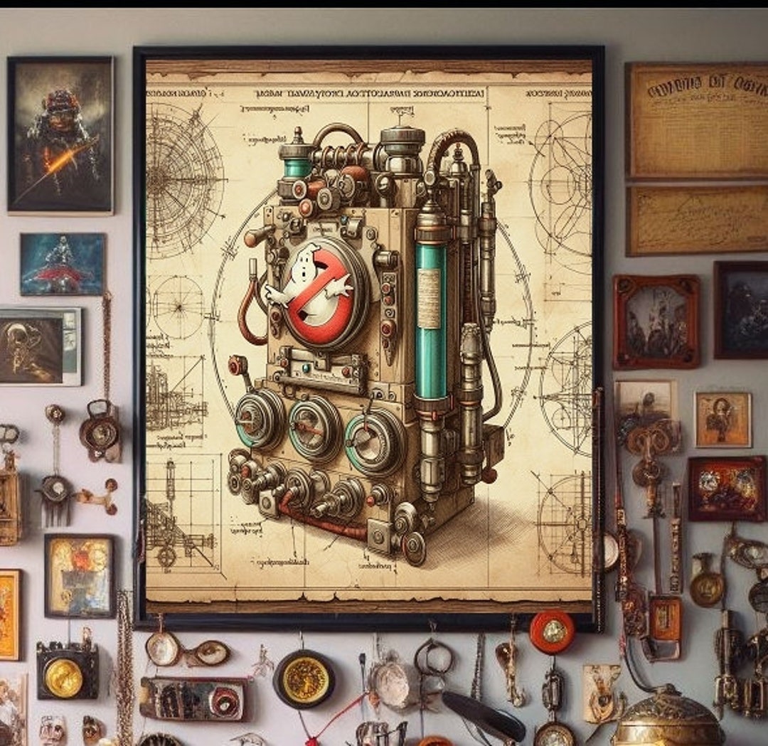 STEAMPUNK PROTON PACK, Ghost Buster Backpack, Victorian Ghostbusting ...