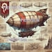 HORDE ZEPPELIN Impressive Goblin Blueprint, Lovely Digital Wow Poster ...